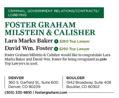 FGMC Attorneys Named to 5280 Top Lawyers in 2018 | FGMC